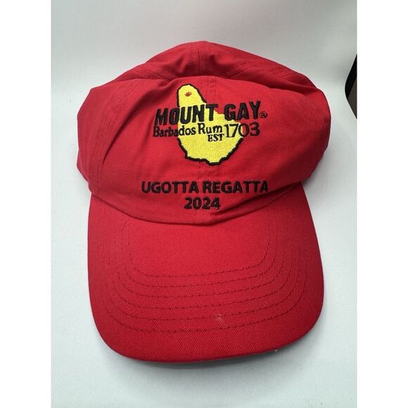 Accessories | Mountgay Barbados Rum Hat Sharp Ugotta Regatta 224 Red ...